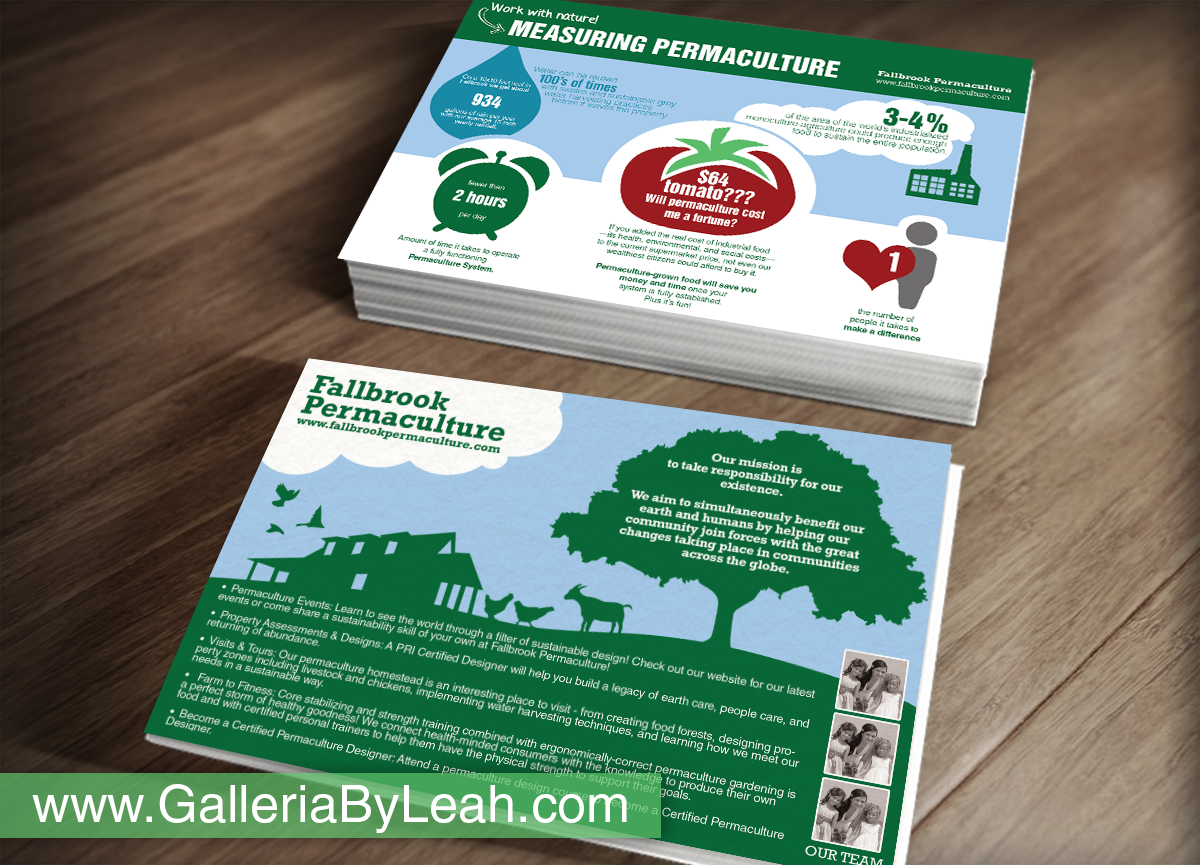 Branding for Fallbrook Permaculture – Leah McClellan